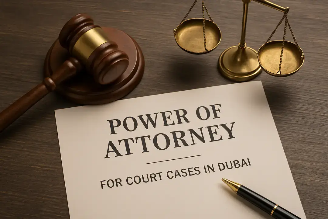 Power of Attorney for Court Cases in Dubai